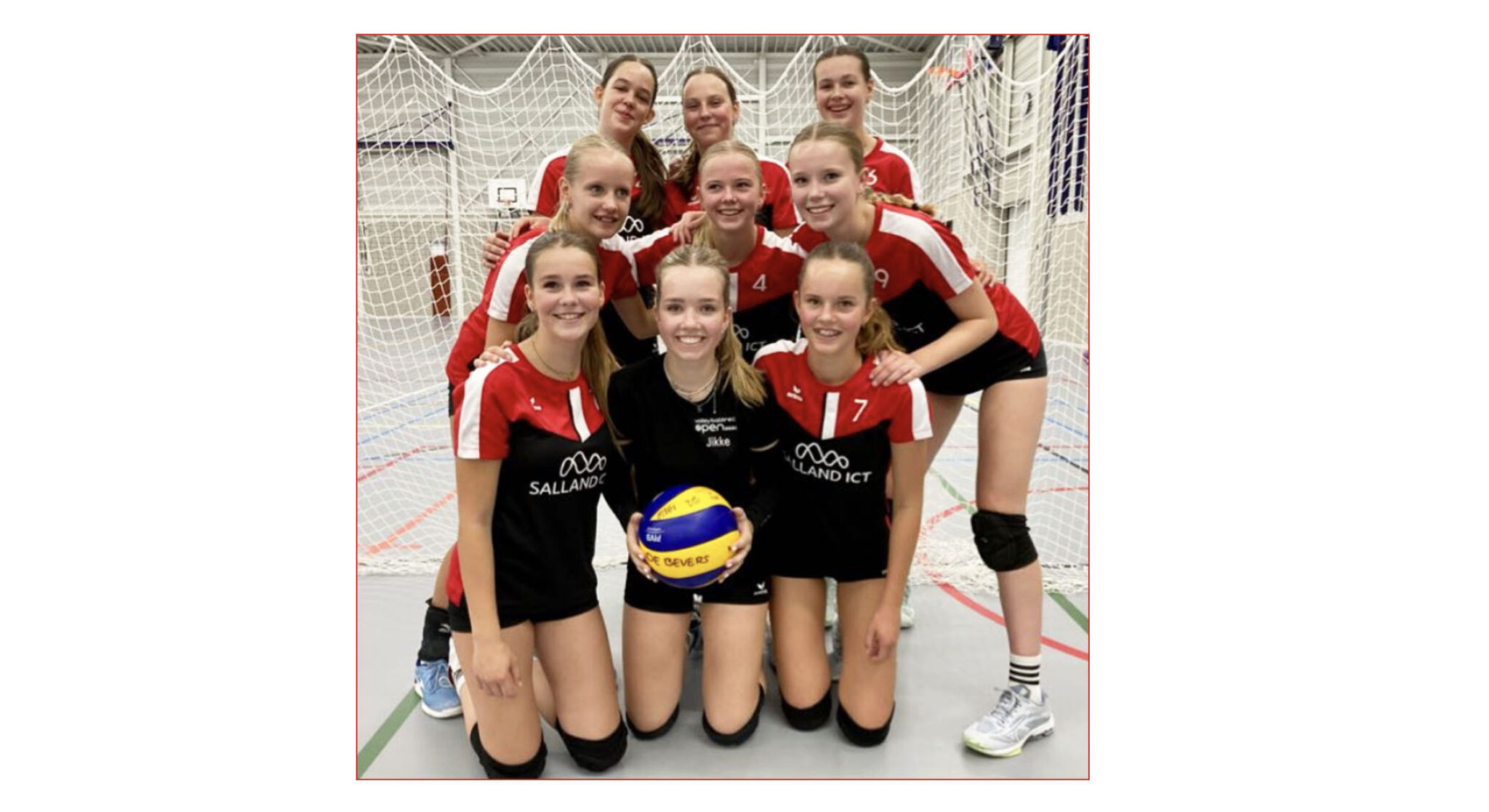 De Bevers meisjes B1 kampioen van de Hoofdklasse C Noord. - Sukerbiet.nl